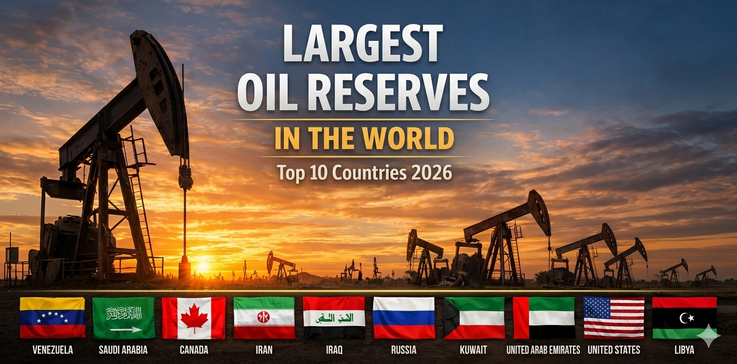 Top 10 Countries with the Largest Oil Reserves in the World (2026)
